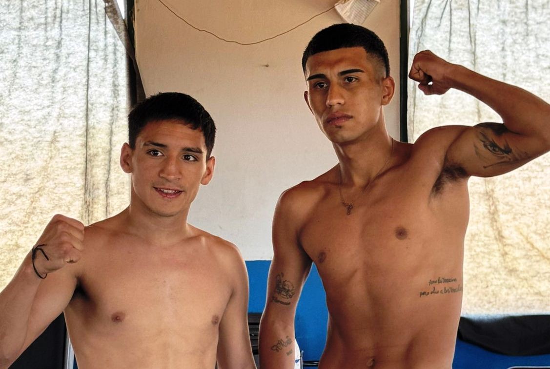 Dylan Navarro y Denis Martínez en peso y preparados en Gaiman – Piñas ...